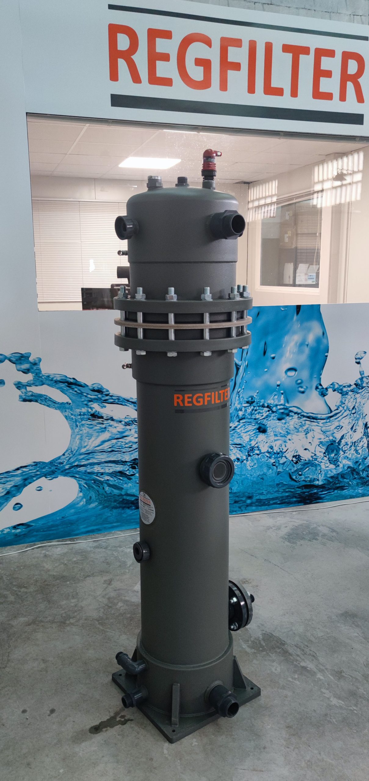 Sent our first PVC-U filter - Regfilter